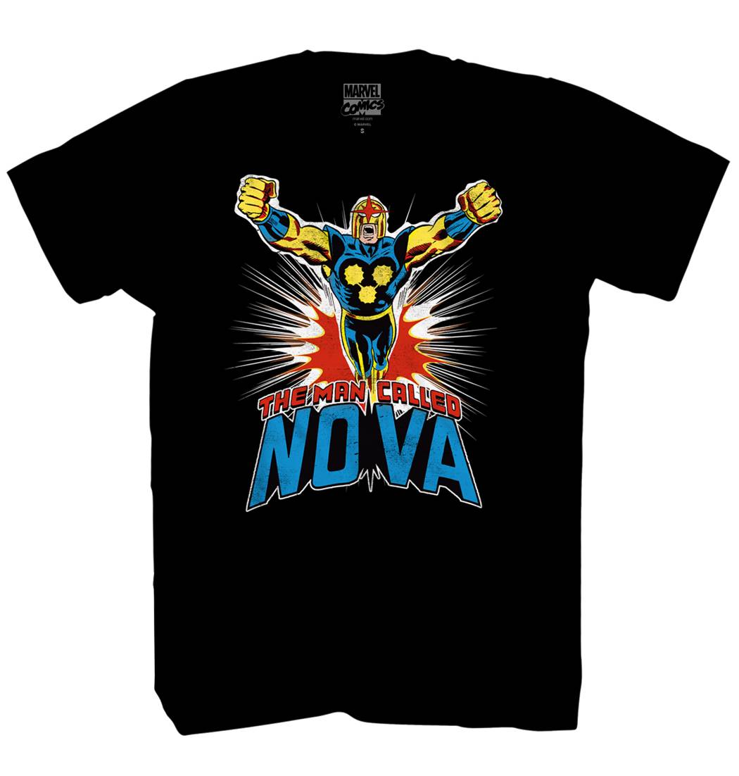 Nova Nova Man Black T-Shirt XXL | ComicHub