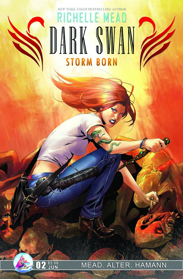 Free Richelle Mead Dark Swan #2 Storm Born Incentive Cover | ComicHub