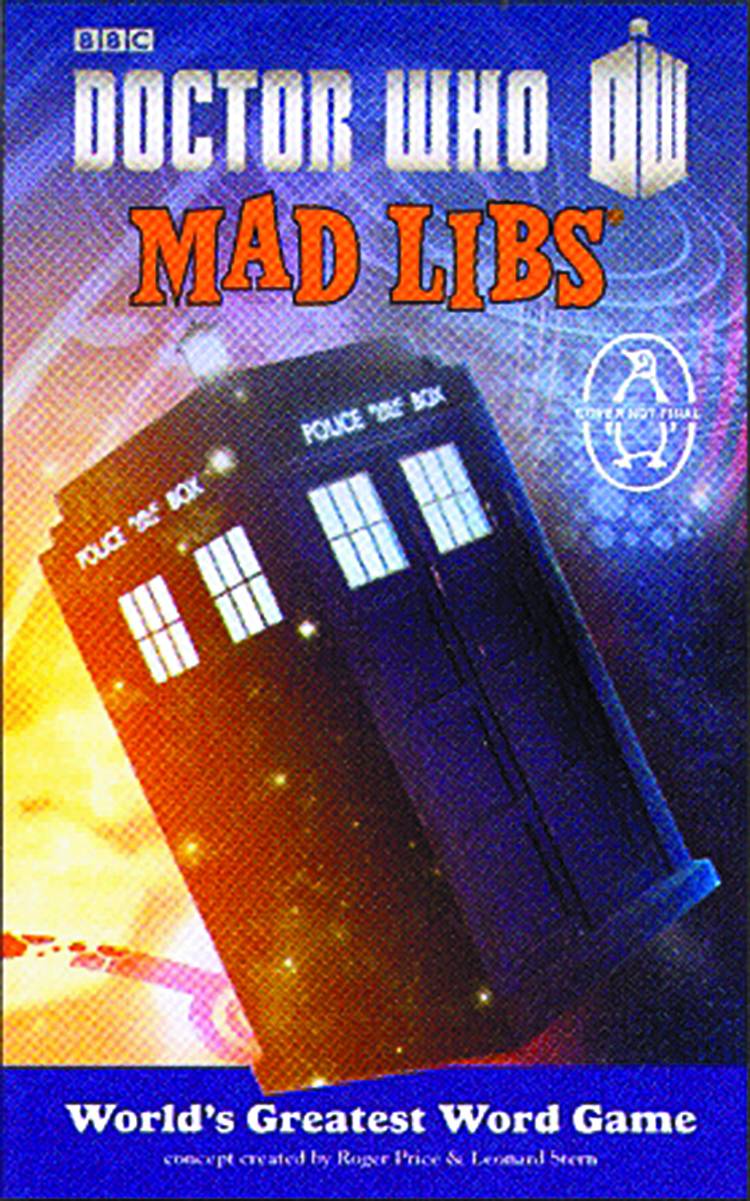 - Doctor Who Mad Libs