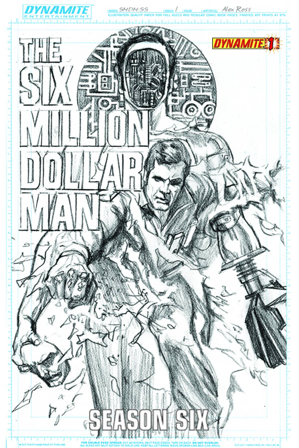 Six Million Dollar Man Art