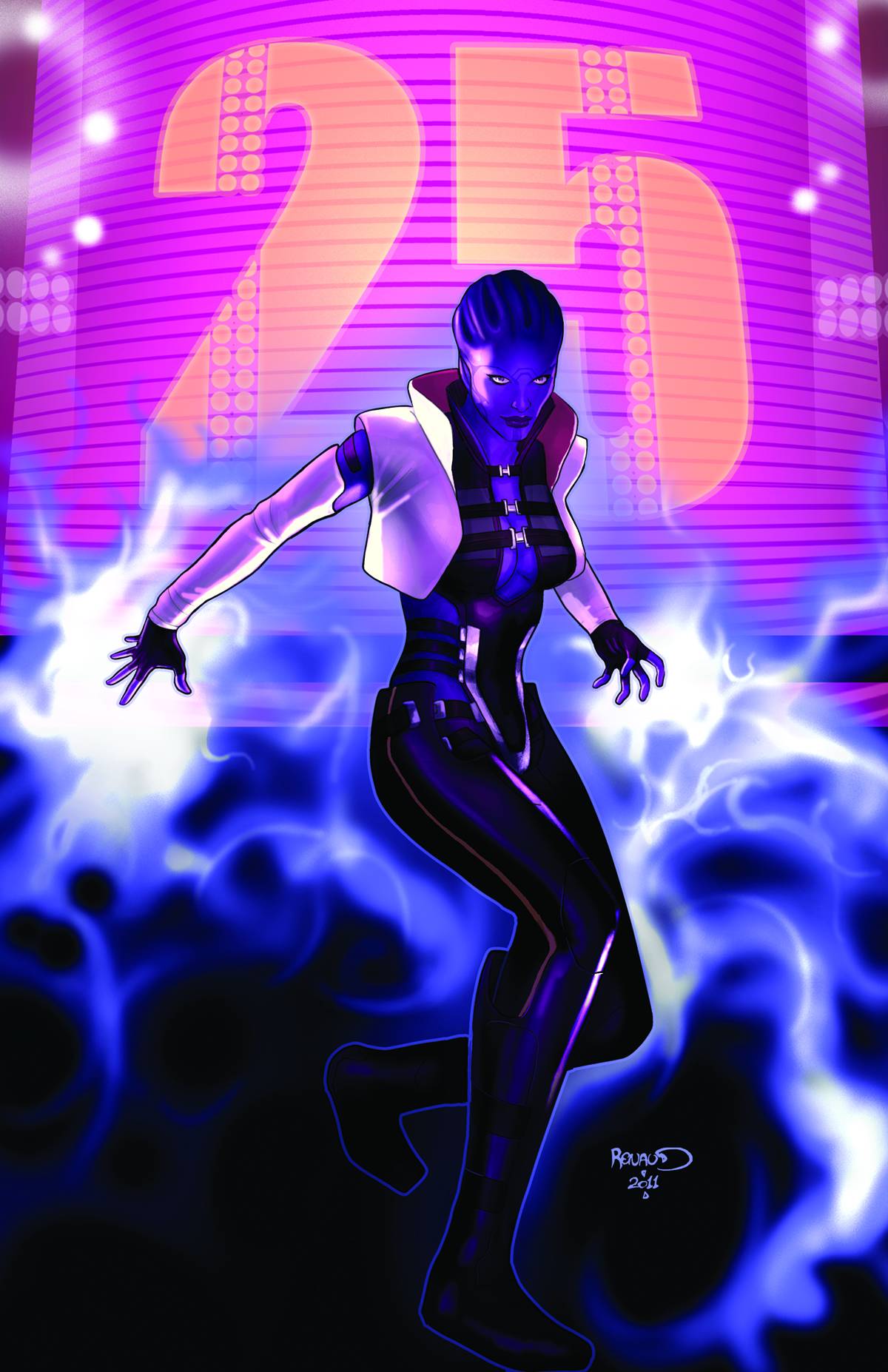 Free Mass Effect Invasion #1 Renaud 25th Anniversary Cover | ComicHub