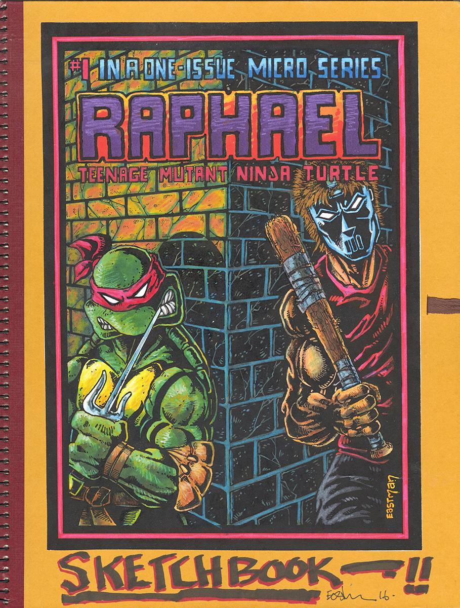 Teenage Mutant Ninja Turtles Kevin Eastman Notebook Series Hardcover ...