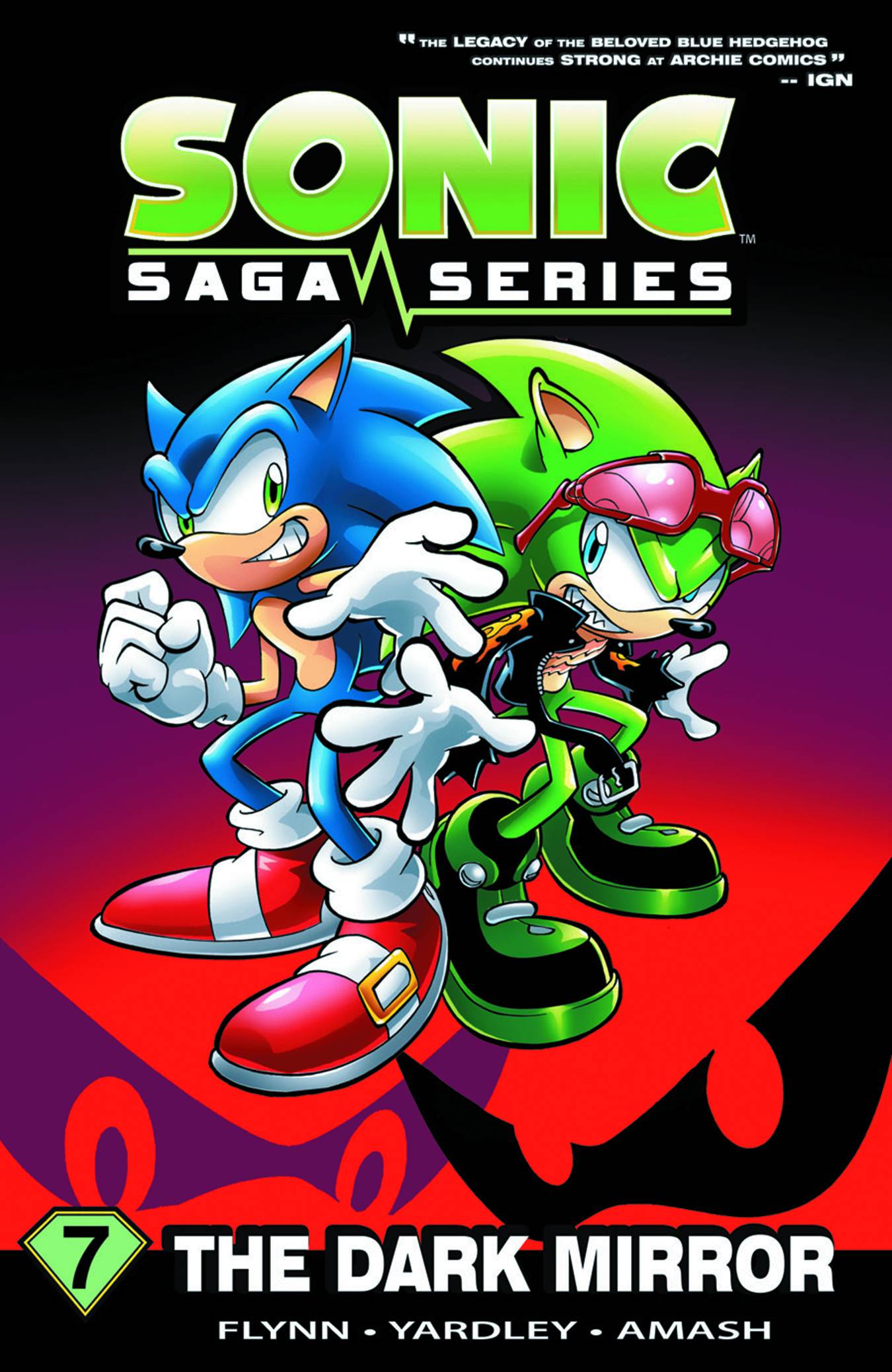 Sonic Saga Graphic Novel Volume 7 Dark Mirror | ComicHub