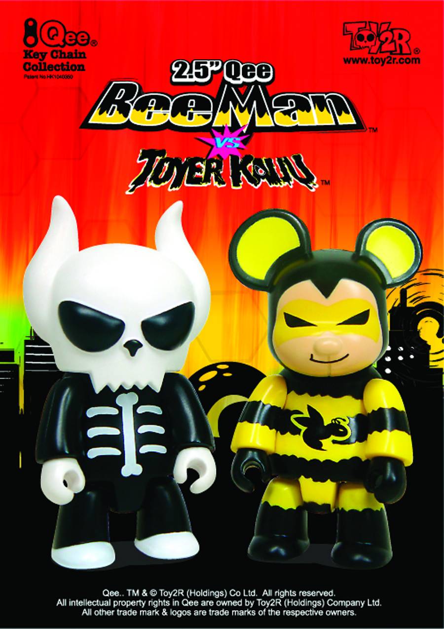 Beeman Vs Toyer Kaiju 2.5 Inch Qee 2pk | ComicHub