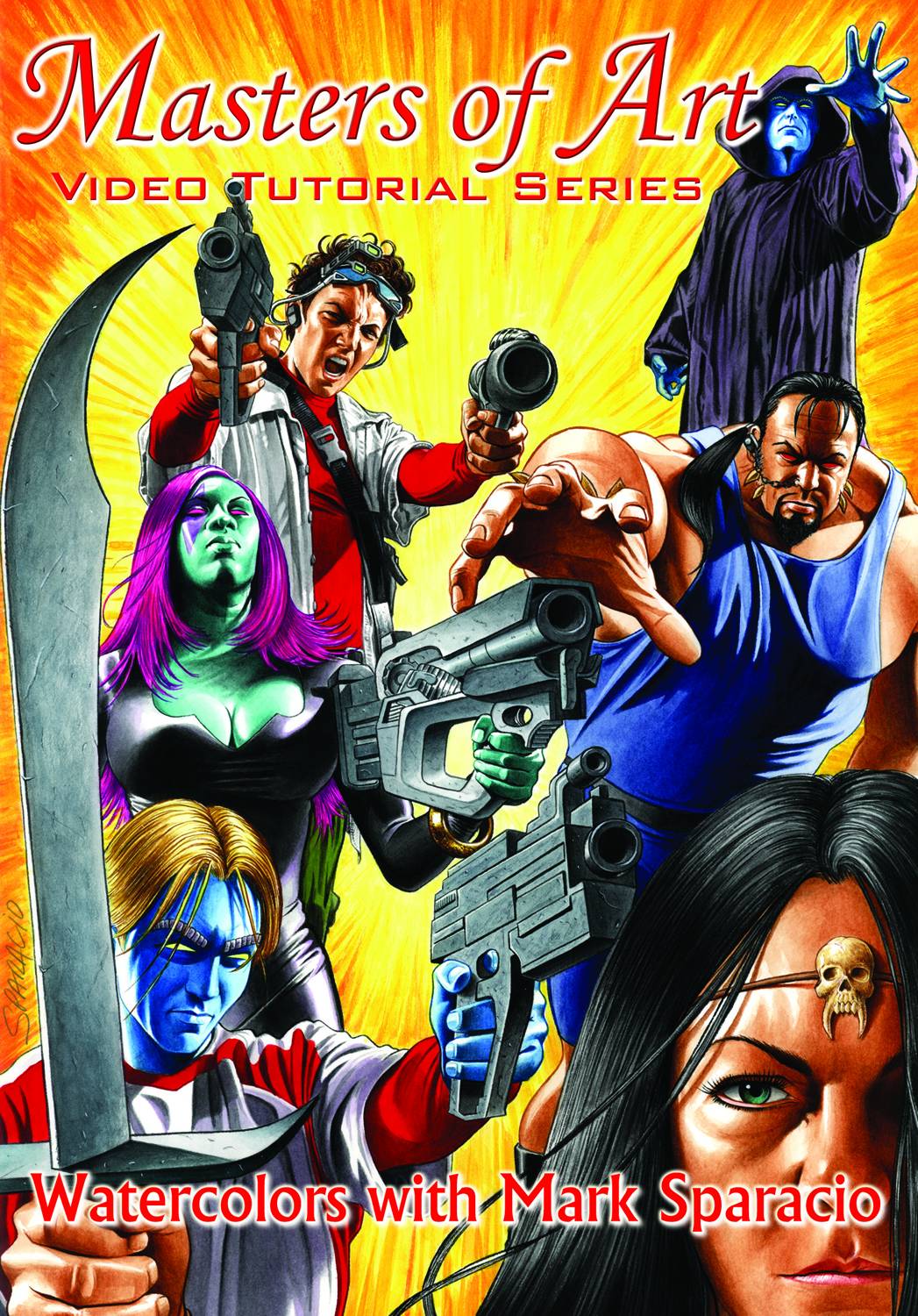 Masters of Art Tutorial Watercolors W/ Mark Sparacio DVD | ComicHub